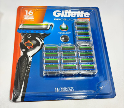 Gillette ProGlide Plus Men's 5-Blade Razor 16 Cartridges Fusion5 ...