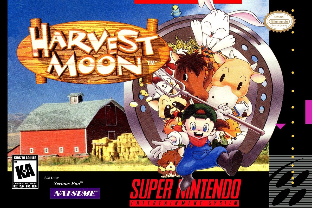 Harvest Moon Snes Cover Harvest Moon SNES Game Review YouTube