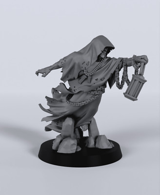 Ghost Phantom Wraith Titan Forge Miniature Dungeons and Dragons Mini ...