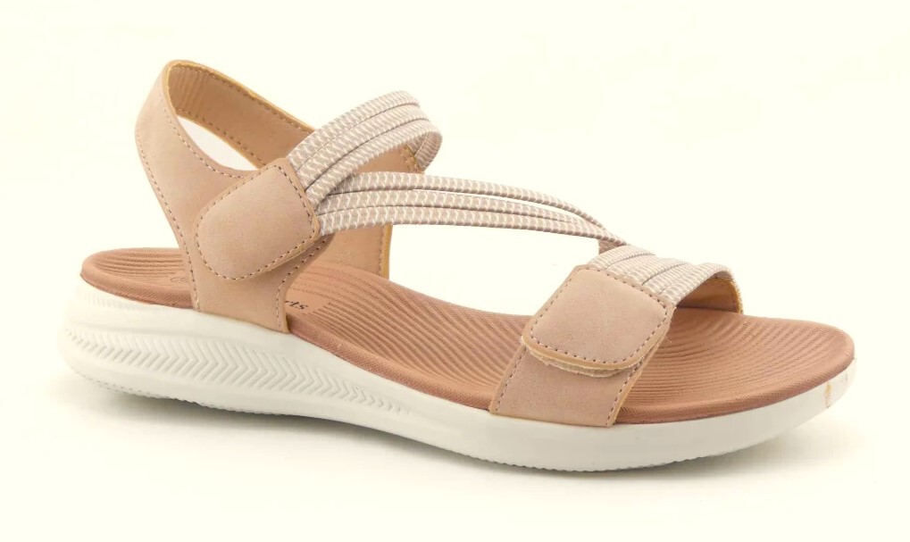 CC Resorts Shoes Cloud Comfort Footbed Sandals elastic strap CC Resorts ...