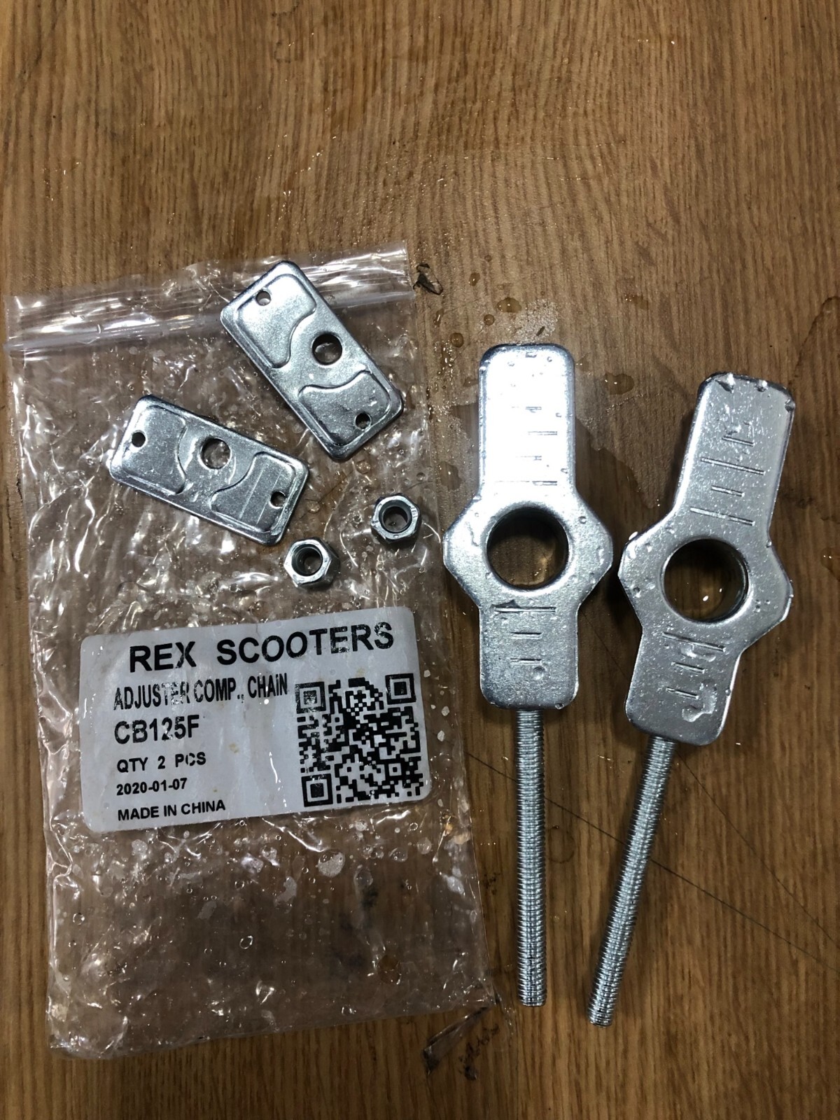 HONDA CB125F / GLR125 DRIVE CHAIN ADJUSTER 2017 ONWARDS | eBay UK
