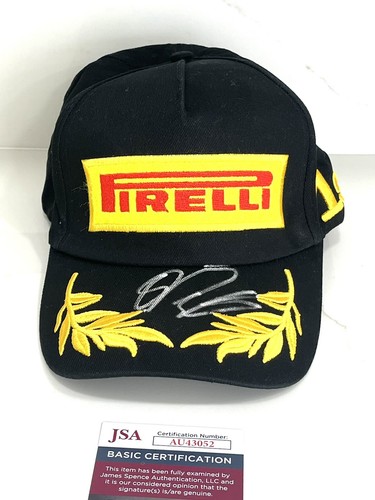 Oscar Piastri Hand Signed Pirelli Hat F1 Formula 1 McLaren Racing JSA ...