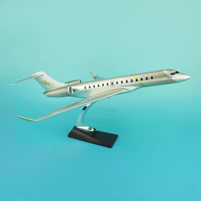 1:72 Scale Bombardier Inc. GLOBAL 7500 Private Business Jet Model 47cm ...