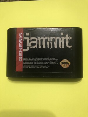 Jammit Sega Genesis Cartridge 52145820197 | eBay