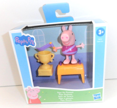 New Peppa Pig Action Figure Toy Set the Gymnast Playset P65 | eBay