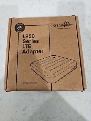 Cradlepoint L950 Series LTE Adapter with PoE injector L950-C7A S5A033A ...