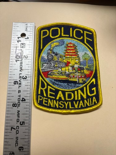 Reading PA Police Department Patch | eBay