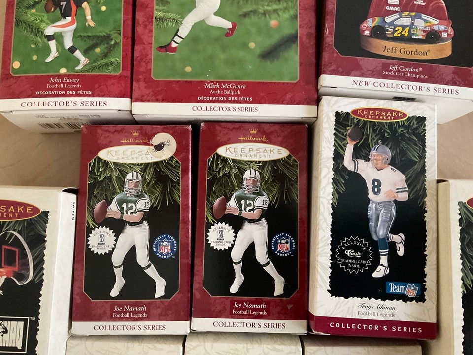 Set of Hallmark Keepsake 'Sports Series' Ornaments | eBay