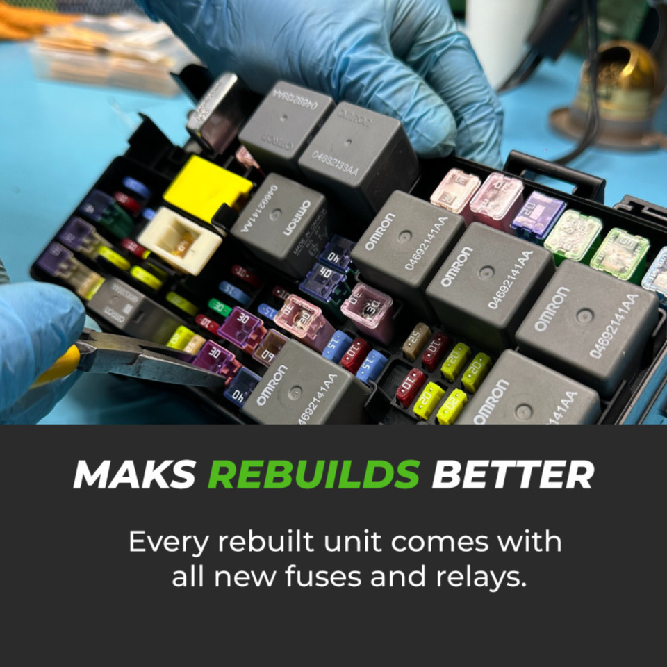 2013-2014 Dodge RAM 2500 3500 OEM Rebuilt TIPM Fuse Box 68237160AF | eBay