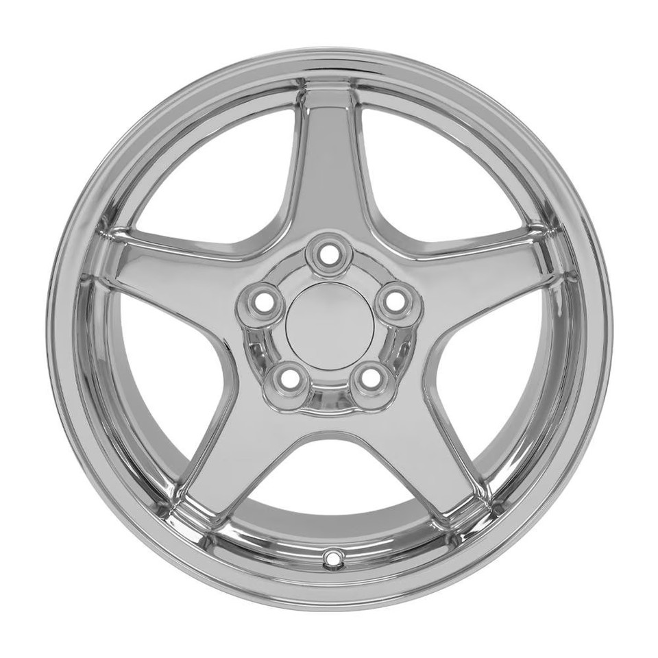 Chrome 17x11 Rim Fits C4 Corvette Camaro Firebird ZR1 Style CV01 | eBay