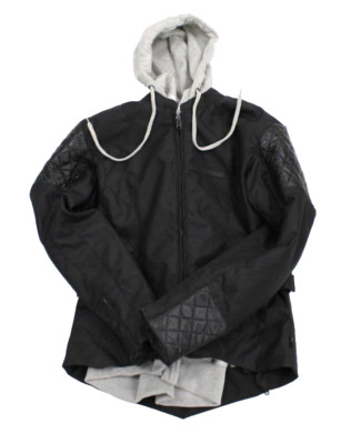 CAN AM SPYDER/RYKER BLACK TEXTILE LEATHER RIDING JACKET LADIES SMALL ...