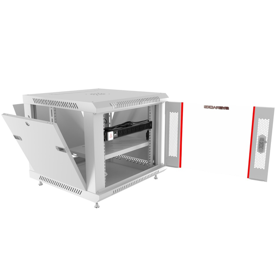 9U Sysracks Wall Mount IT Data Network Server Rack Cabinet Enclosure 24 ...