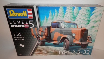 Revell 1:35 German Truck Type 2,5-32 #03250 NIB | eBay