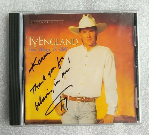 TY ENGLAND Two Ways To Fall CD Signed Autographed | eBay
