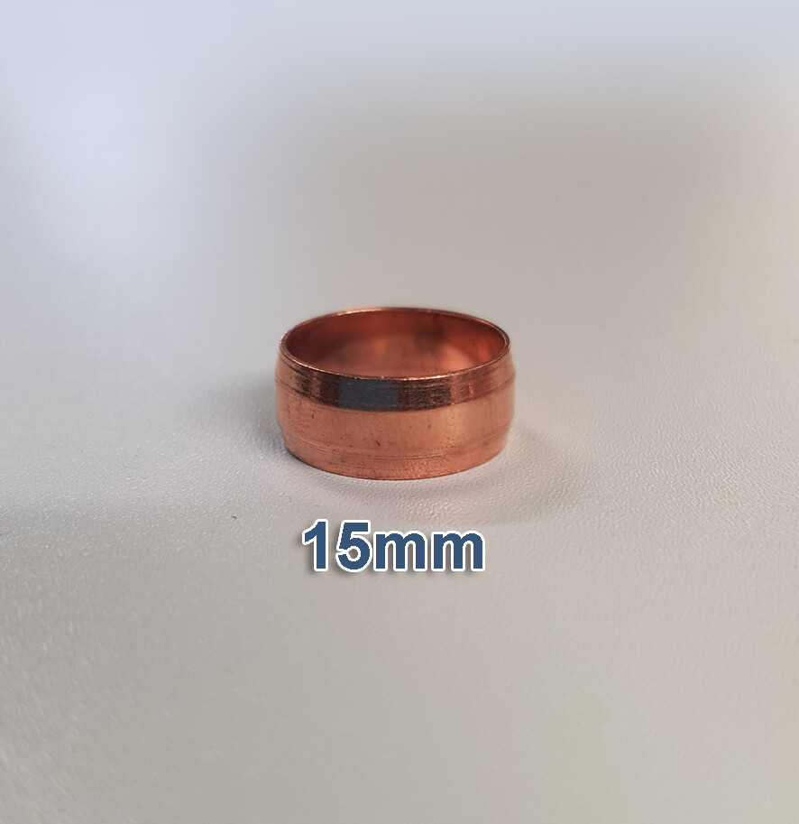 Copper Compression Olives 8mm 10mm 15mm 22mm 28mm & 3/4 (imperial ...