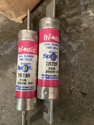 (two Pack)Ferraz Shawmut TRS70R Fuse - White 30782001749072| eBay