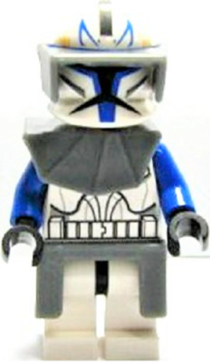 LEGO Star Wars: Clone Wars CLONE TROOPER CAPTAIN REX Minifigure sw0194 ...