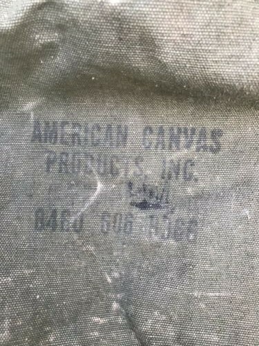 USGI OD Green Equipment & Gear Bags Zipper & Metal Snaps and Carry ...