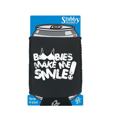 B Bies Make Me Smile - Novelty Funny Gift Stubby Holder With Base Gifts ...
