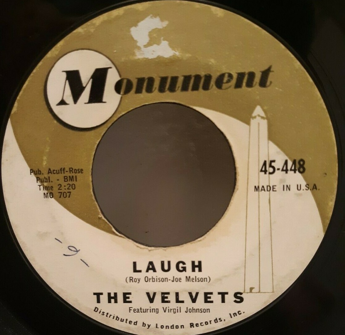 45 RPM DOO WOP, THE VELVETS, LANA / LAUGH | eBay