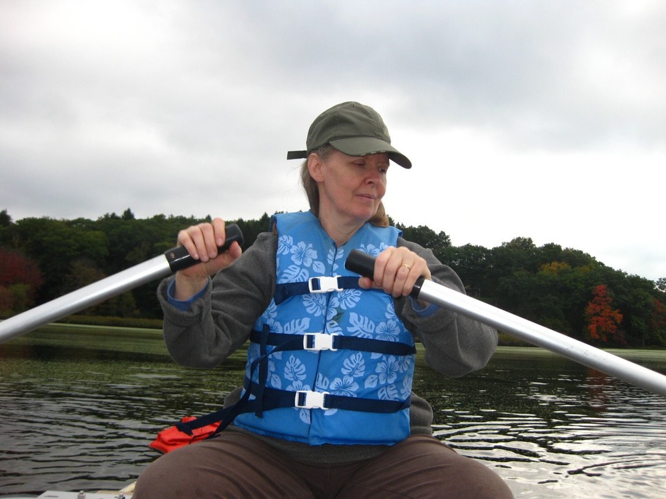 Row Outriggers for Canoe with Oars Included -- Rowing Beats Paddling ...