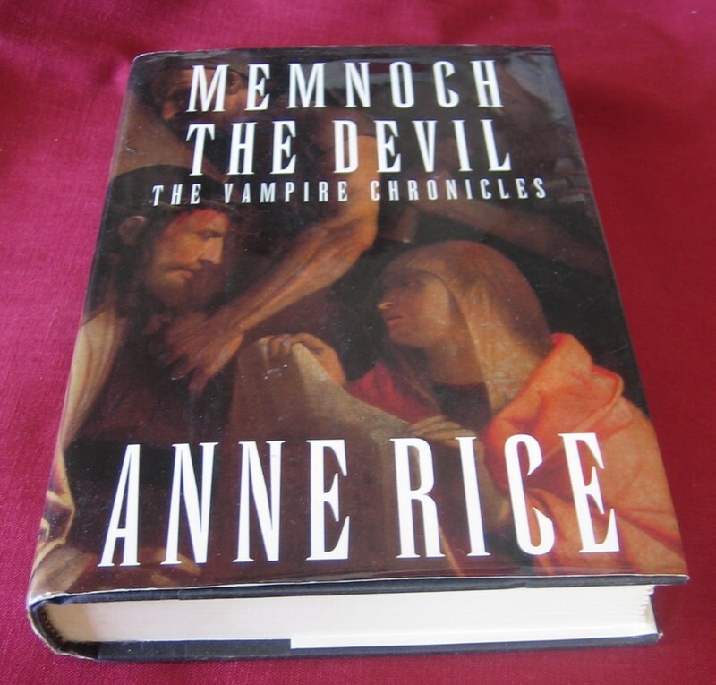 Memnoch The Devil ~ ANNE RICE ~ Signed 1st Edition / Third Printing HC ...