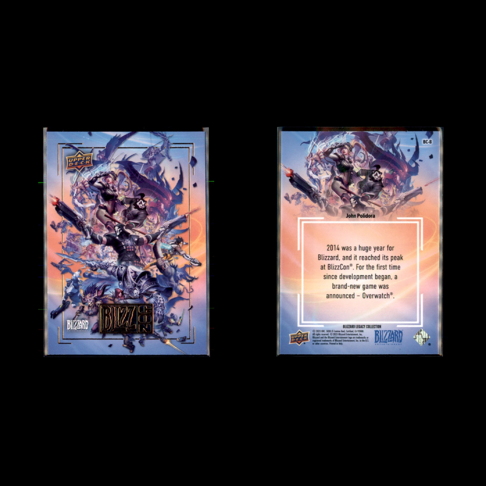 2023 Blizzard Legacy Collection BlizzCon Complete Set 15 Cards BC1-BC ...
