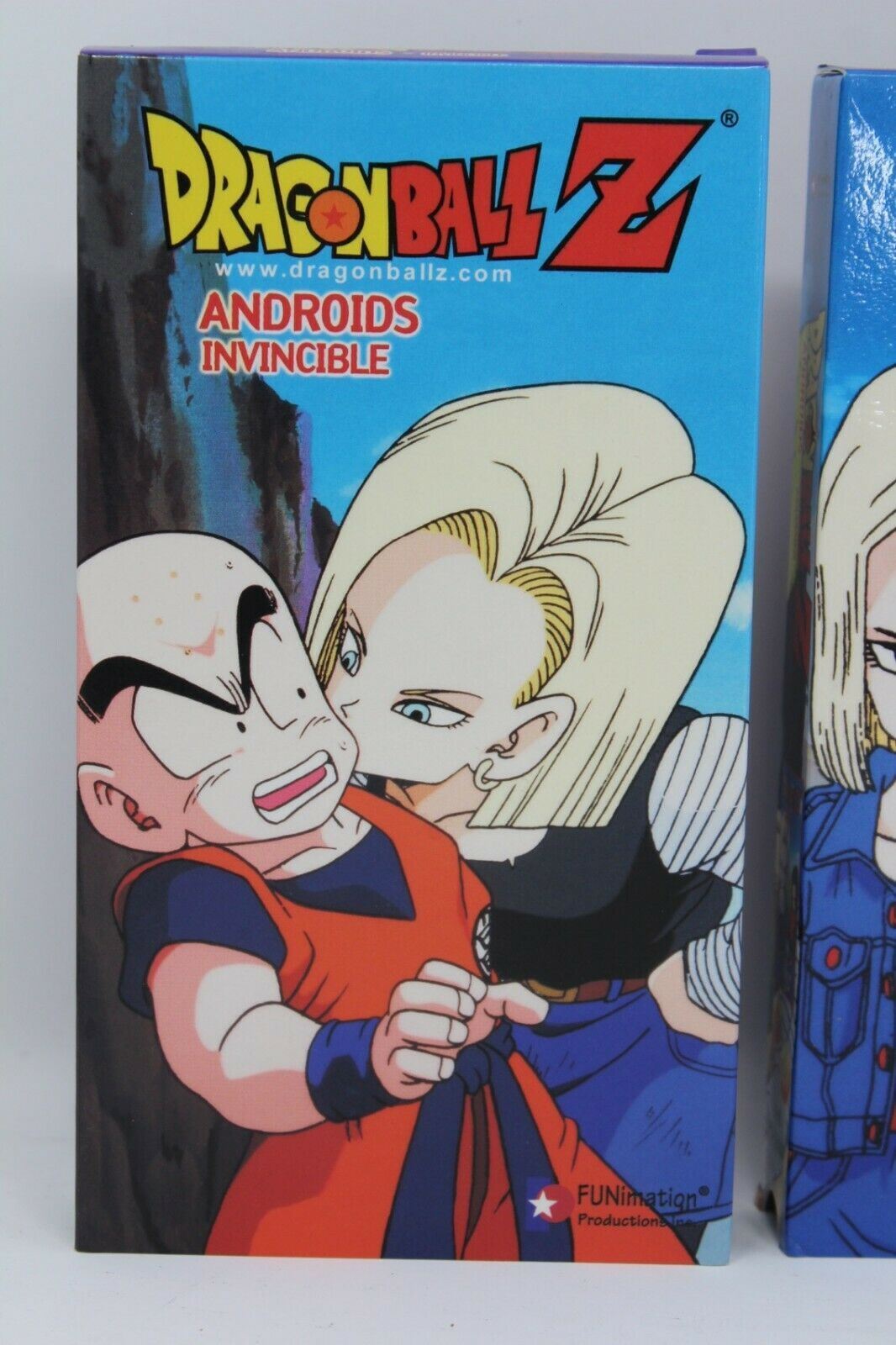 Dragon Ball Z Androids Saga Edited VHS Box Set Anime 4 Tape Set ...
