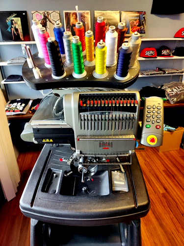 MELCO AMAYA XT EMBROIDERY MACHINE PRE-OWNED & SOFTWARE*COMPLETE*XTRA ...
