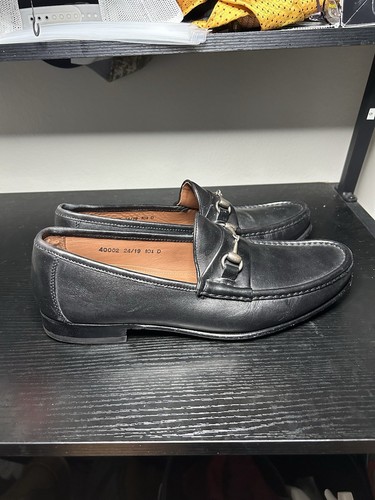 Allen Edmonds Verona II Horse Bit Loafers Made In Italy 10.5 D Black | eBay