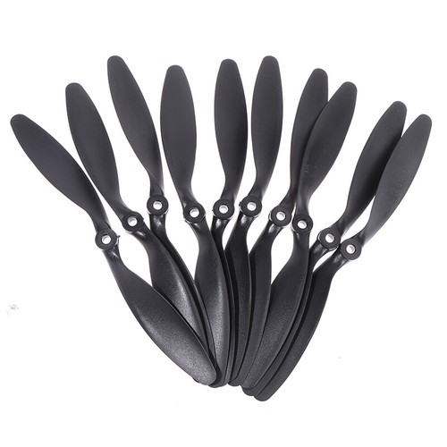 10pcs 8060 Propellers Glass Fiber Nylon Props for RC Airplane ...