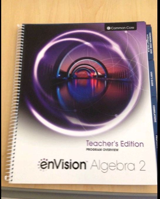 Envision Algebra 2 Common Core Teachers Edition program overview | eBay