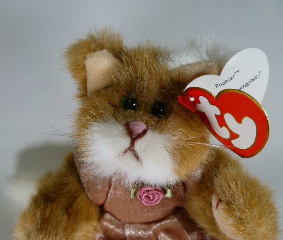 Ty 1993 Attic Treasures Pouncer the Cat Plush | eBay