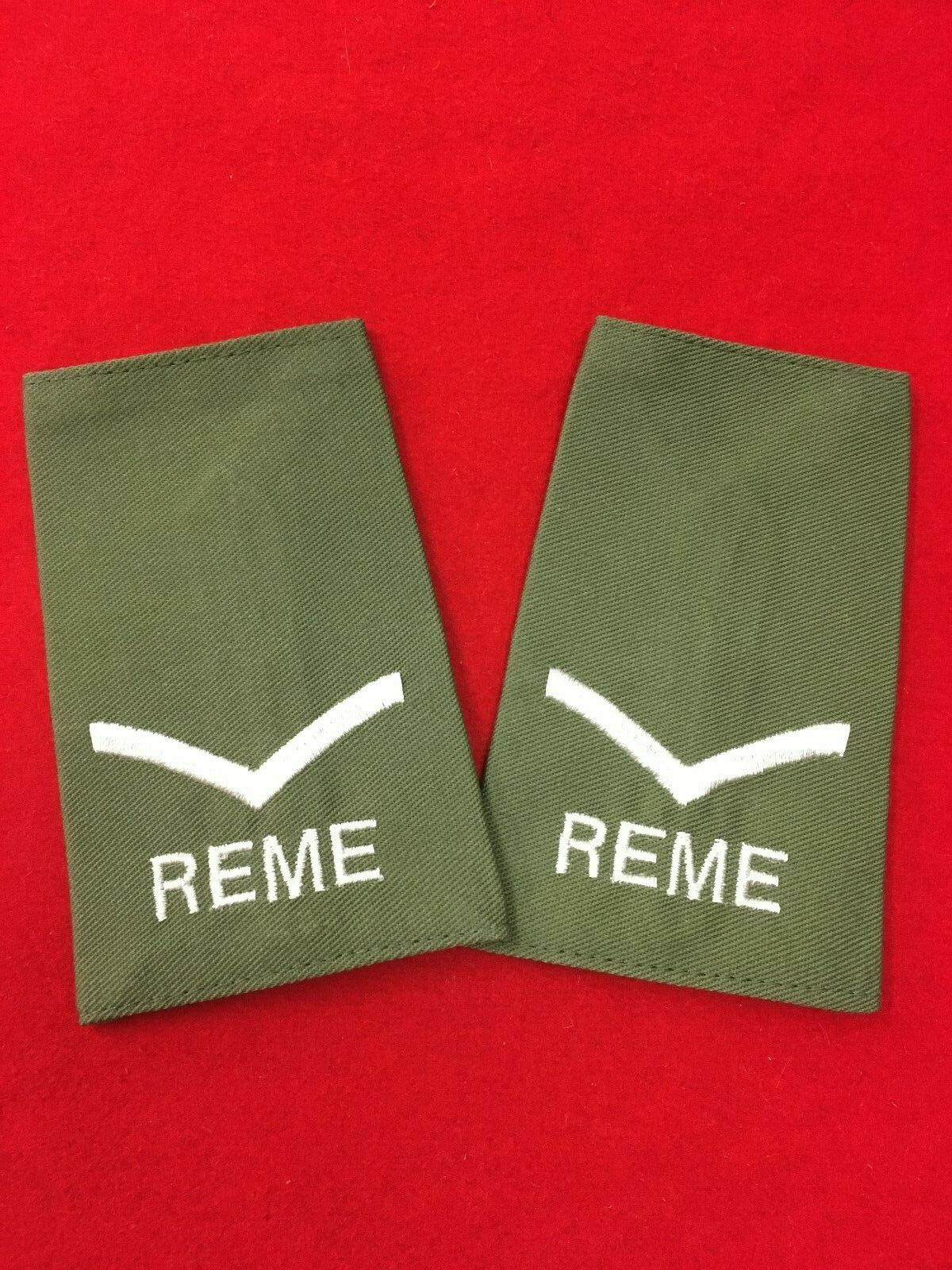 Quality REME L/CPL Olive Combat Rank Slide REME Lance Corporal Rank ...