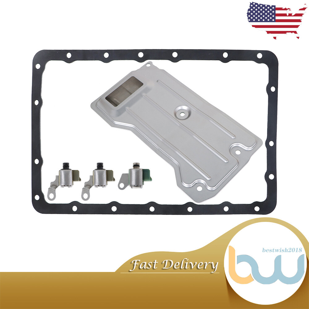 Transmission Solenoid Service Filter Kit Lock up Shift Fit For Jeep ...