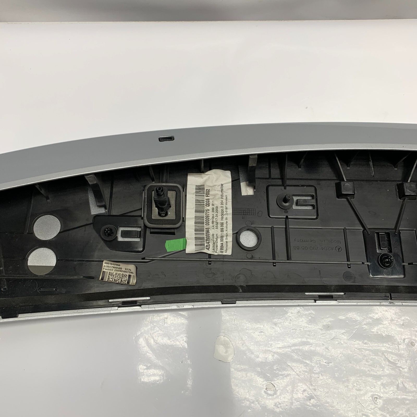 2010 - 2015 Mercedes-Benz GLK Rear Trunk Spoiler Tailgate Wing ...