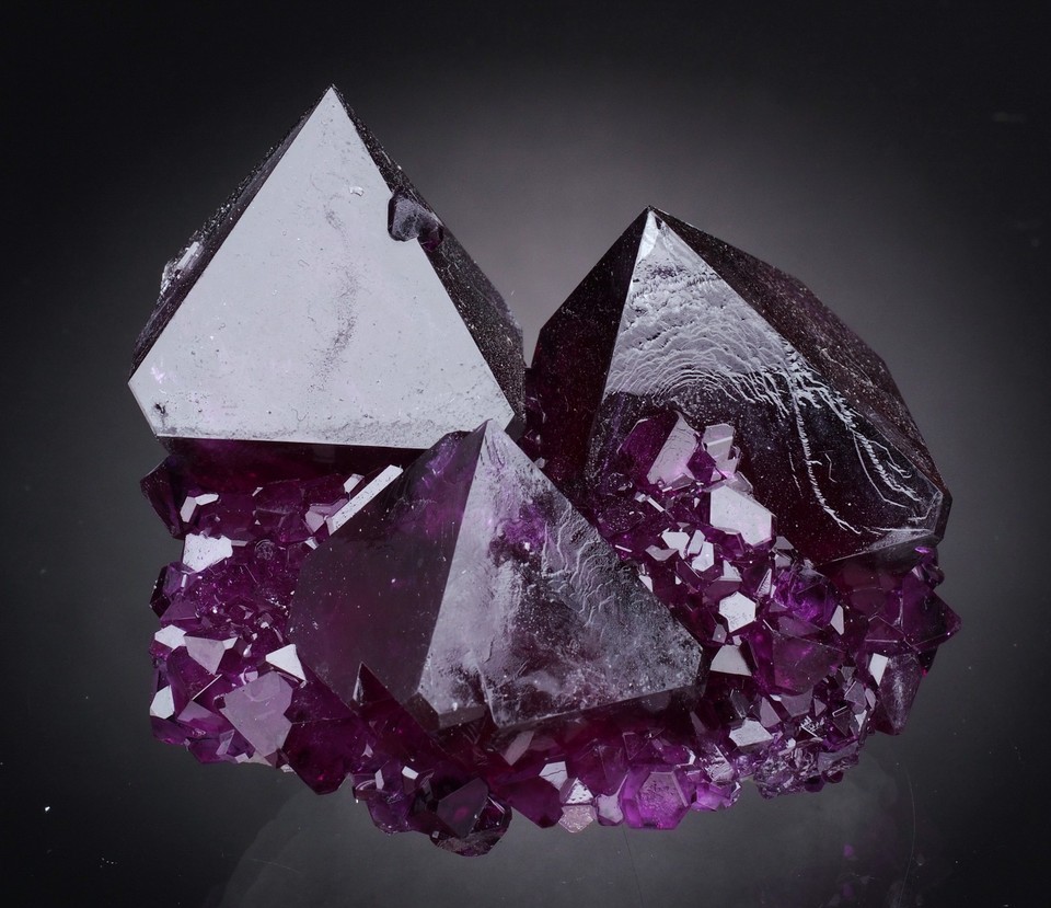 Alum Alun Alunite crystals on matrix from Poland specimen purple like ...