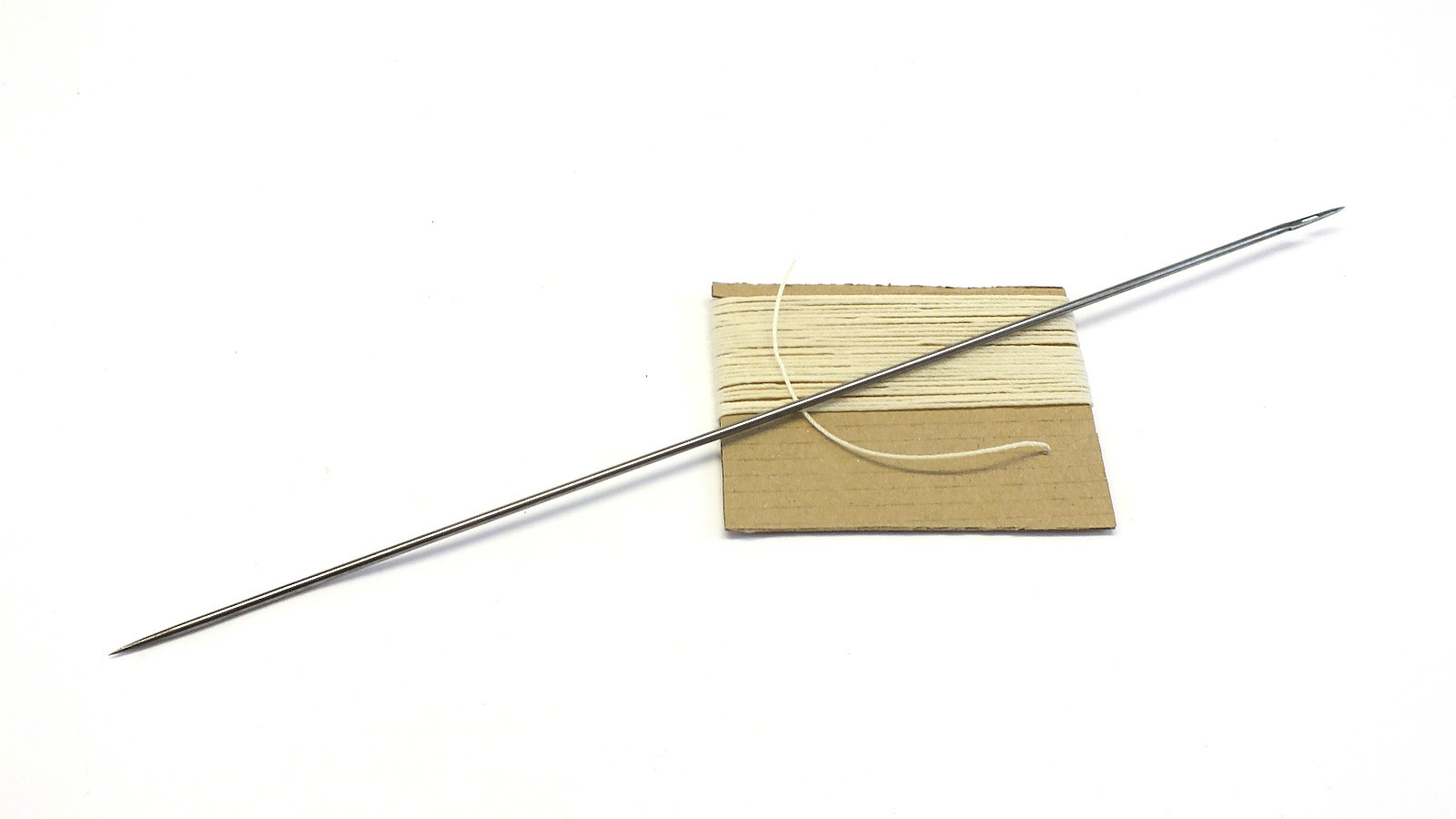 Buttoning Needle & Buttoning twine. 10", 12" or 14" upholstery needle ...