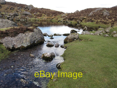Photo 6x4 Rocks and Tarn Furraleigh Rocky tarn at Coumshingaun, the ...