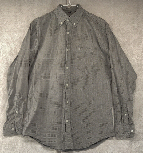 Rafter C Pro Flex 45 Performance Shirt Men Medium Gray Button Long ...
