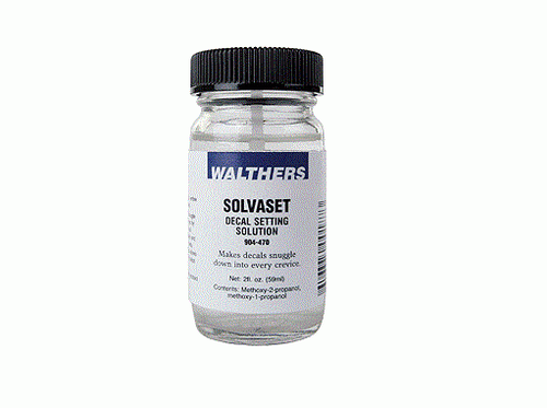 Walthers Solvaset Decal Setting Solution 2oz | eBay