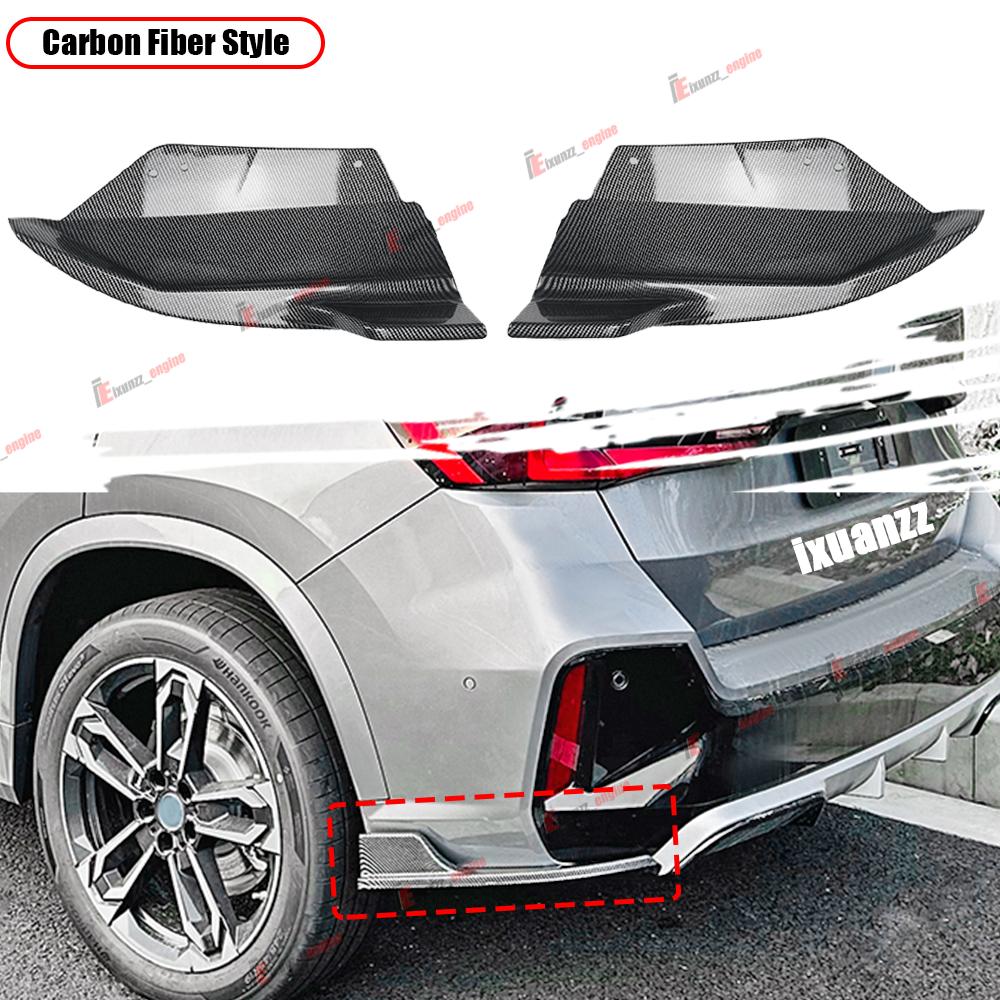 For BMW X1 iX1 U11 U12 2023-24 Rear Bumper Side Corner Spoiler Trim ...