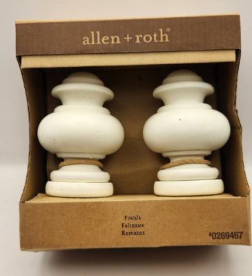 Antique White Curtain Rods