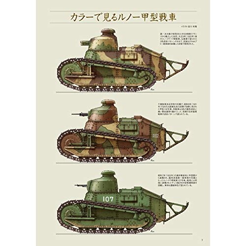 Photo Album of Renault Light Tanks in Japanese Army FT-17 Ko & NC-27 ...