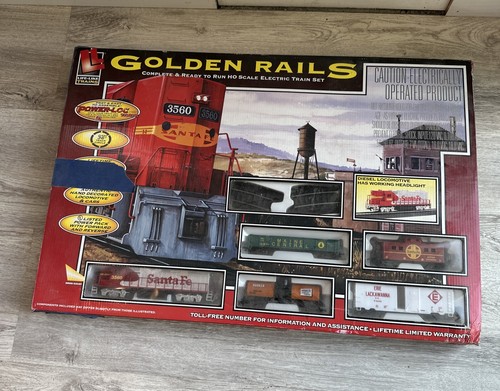 Life-Like Trains Golden Rails Complete & Ready Run HO Scale - Electric ...