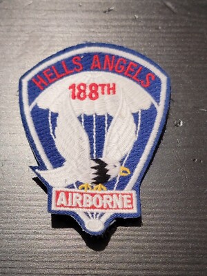Repro WW2 US Army 11th Airborne Division 188th PIR Parachute Hells ...