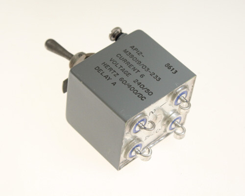 M39019/03-233 Airpax Hydraulic Magnetic Circuit Breaker Military Relay ...