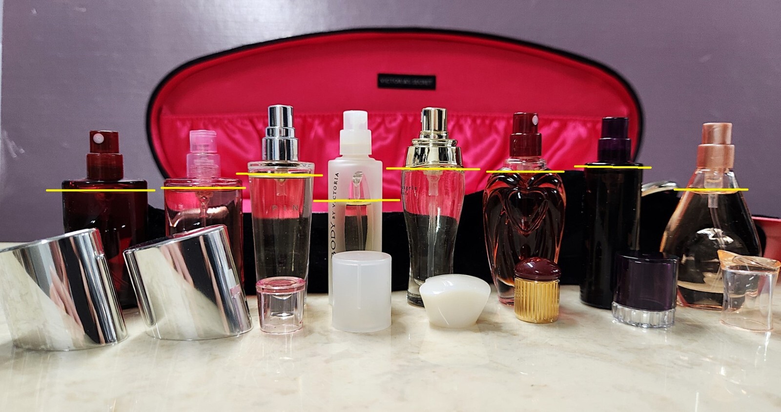 Rare (Set of 8) Victoria's Secret Ultimate Treasures Perfumes 0.25oz ...