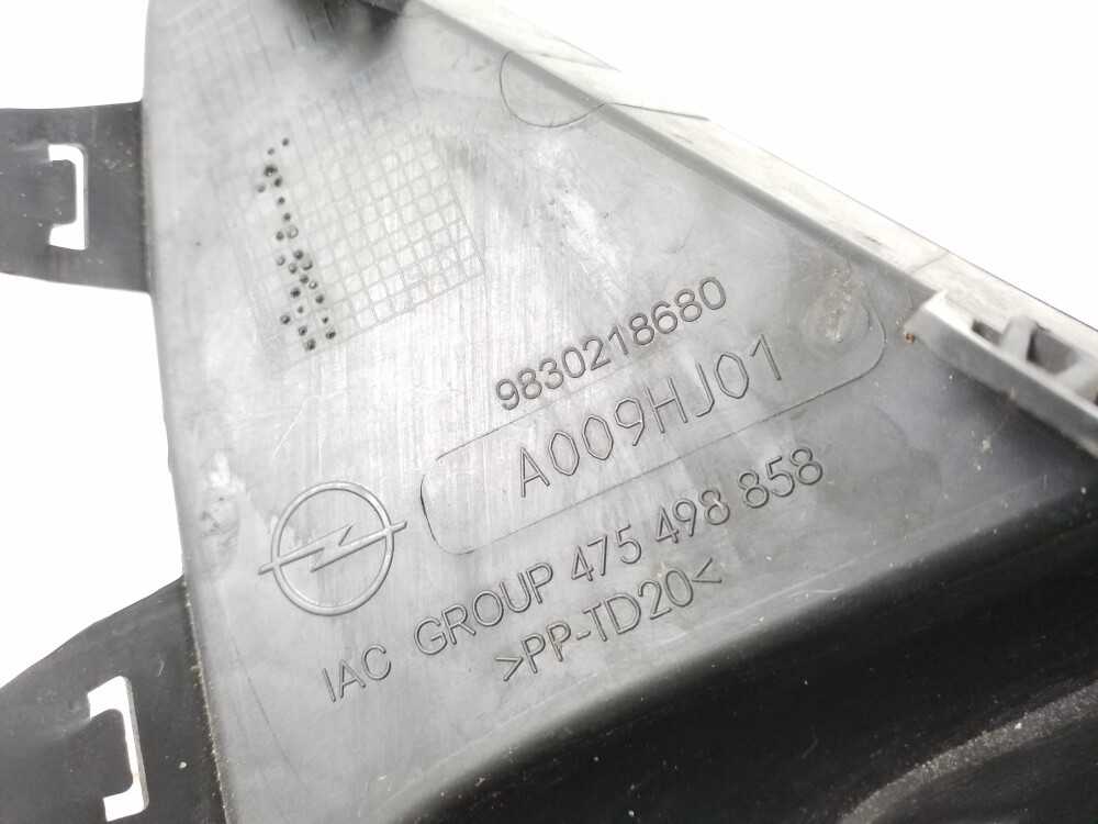 Opel Corsa F 2021 Vorne Stoßstange Nebel Lampe Abdeckung Linke Seite ...