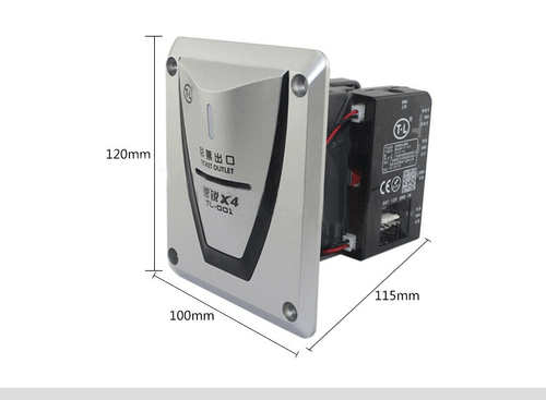 Automatic Raffle Redemption Ticket Printing Dispenser For Sale With ...